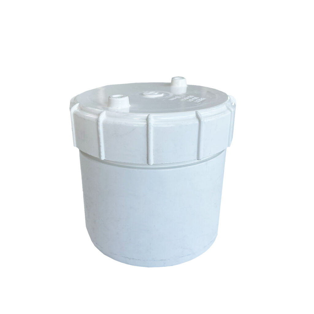 Screwed Access Plug - White - OneSite Group