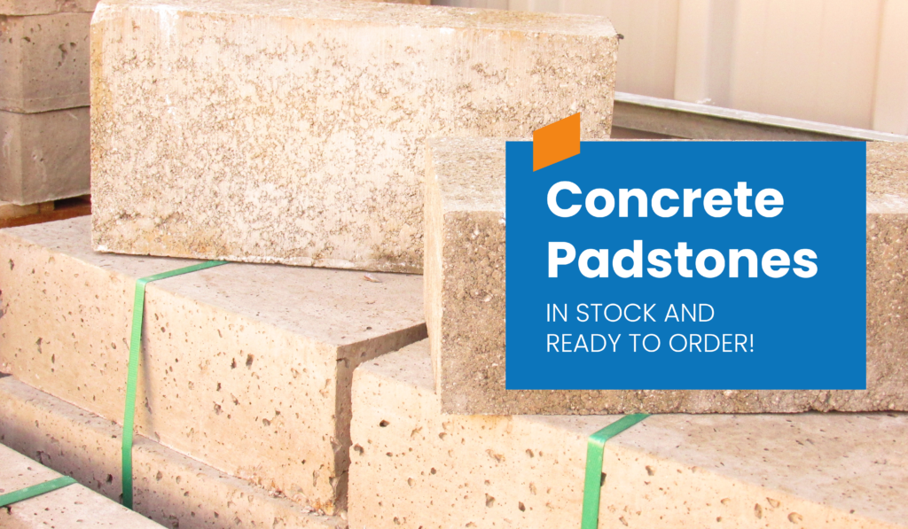 Concrete Padstones - OneSite Group